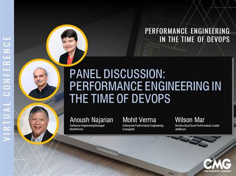 Panel Discussion Performance Engineering In The Time Of Devops Computer Measurement Group