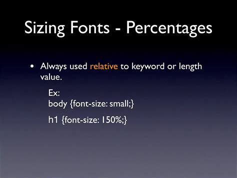 Styling Text With Css Ppt