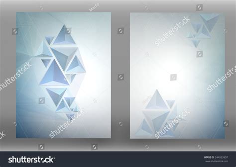Abstract Triangle Polygon Brochure Flyer Design Stock Vector Royalty Free 344923907 Shutterstock