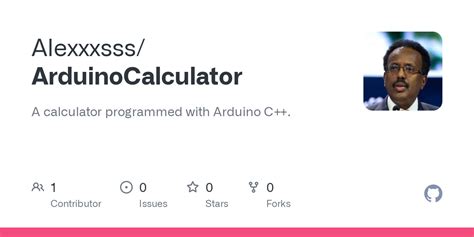 GitHub Alexxxsss ArduinoCalculator A Calculator Programmed With Arduino C