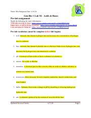 Understanding Acids Bases Importance Concentration And PH Course Hero