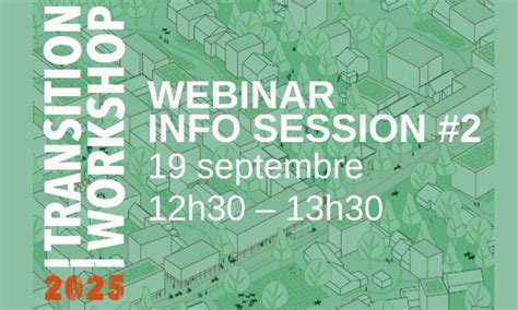 transition workshop 2025 info session geneva environment network