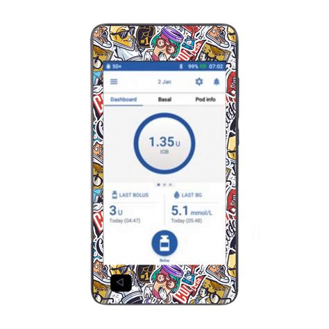 Sticker Pour Pdm Omnipod Dash College My Lovely Bird My Lovely Bird