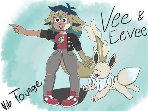 Vee And Eevee Fanart R Theowlhouse