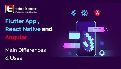 Flutter App React Native And Angular Main Differences And Uses