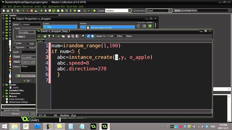 GameMaker How To Randomly Drop Items From Top YouTube