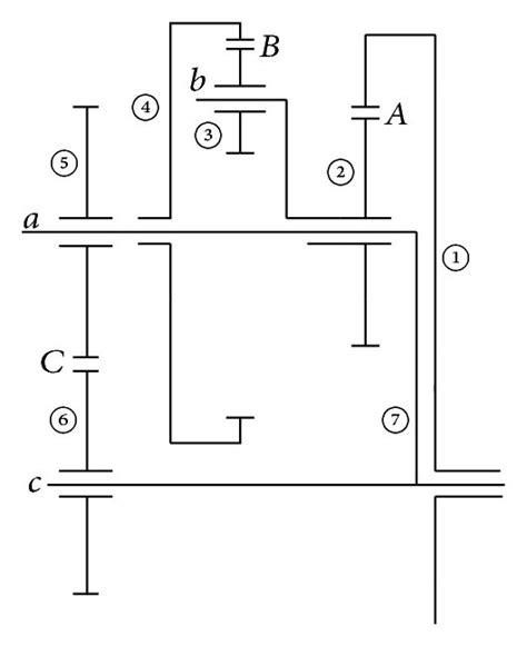 Two 6 Gear Train Kinematic Chains And Their Wdccg Download