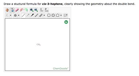 Solved Draw A Stuctural Formula For
