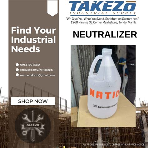 Neutralizer Commercial And Industrial Industrial Equipment On Carousell