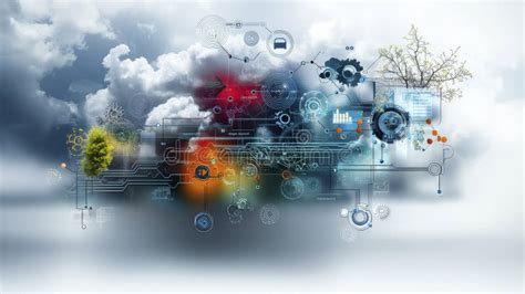 Digital Transformation Roadmap Corporate Office Infographic Cloud Integration Strategic Overview