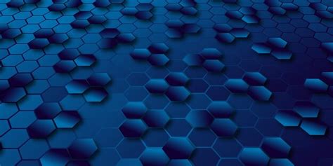 Premium Vector Hexagonal Abstract Background With Light Hexagonal Gaming Vector Abstract Tech