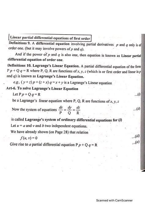 Partial Differential Equations Electrical Engineering Studocu