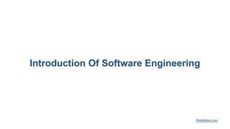 Engineering Excellence Software Engineering Trainingpptx