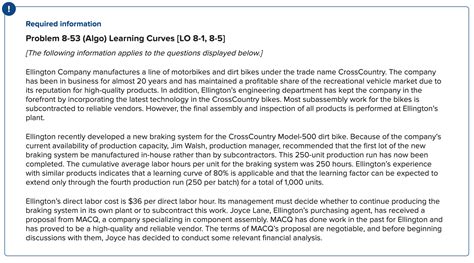 Solved Required Information Problem Algo Learning Chegg