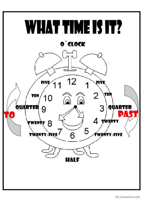 What Time Is It English Esl Worksheets Pdf And Doc