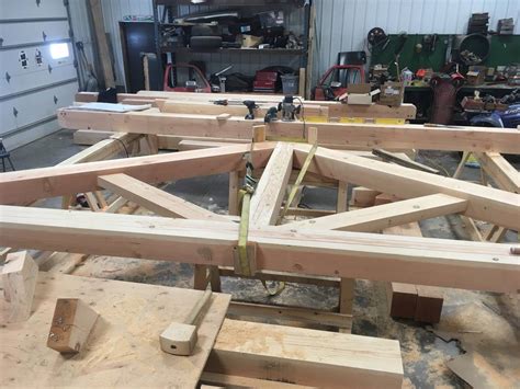 Timber Frame Assembly Lake Superior Timber Frames