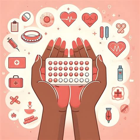 Birth Control Pills Premium Ai Generated Image