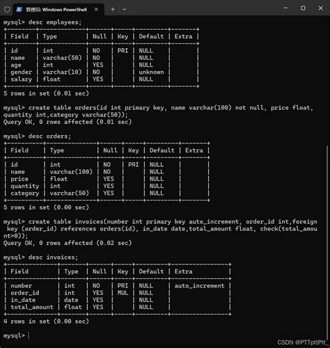 关于mysql的练习作业 Csdn博客
