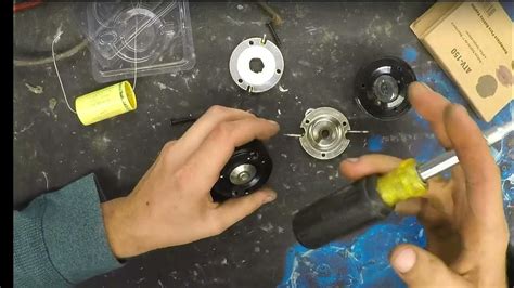 How to install a replacement diaphragm in a bullet tweeter. Audio pipe tweeter repair. - YouTube