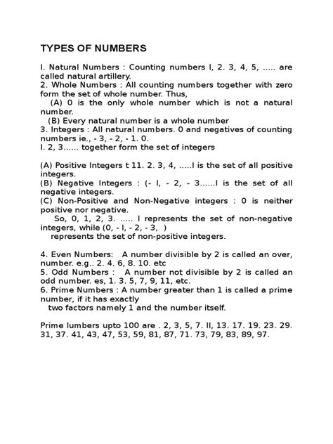 What Are Counting Numbers Like 1 2 3 4 5 And Etc Called