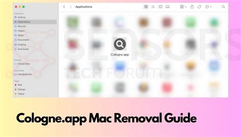 remove cologne app adware mac instructions