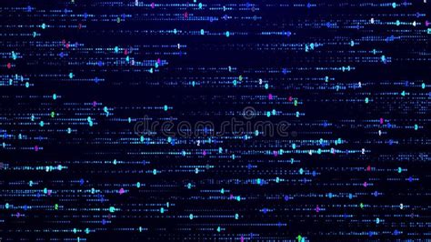 Digital Background With Transforming Blue And Red Dots Stock Video Video Of Datum Wavy