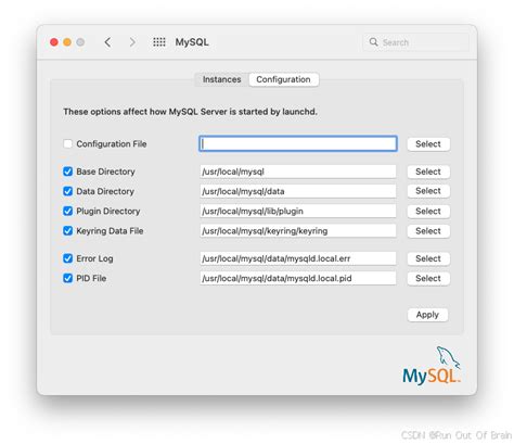在macos上安装mysqlmacos安装mysql Csdn博客