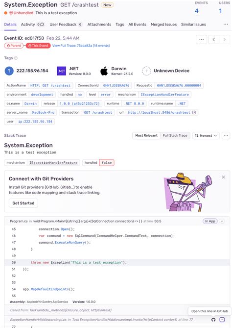 Aspire Insights In Production With Sentry And Opentelemetry Product Blog Sentry