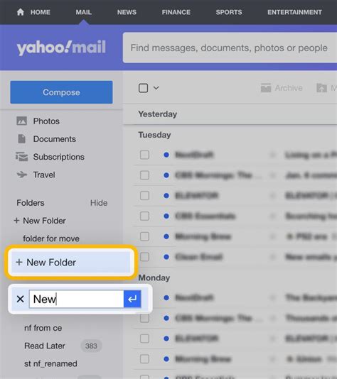 How To Create Folders In Yahoo Mail Full Guide For