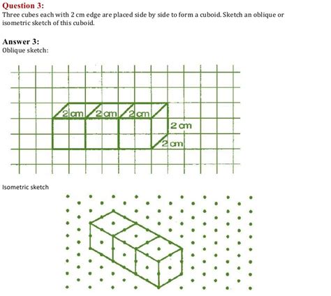 Ncert Solutions For Class 7 Mathematics Chapter 15 Visualizing Solid