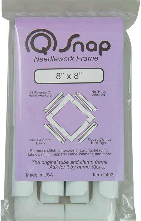 Q Snap Needlework Frame Bundle With Extension Kit 11x11 8x8 6x6