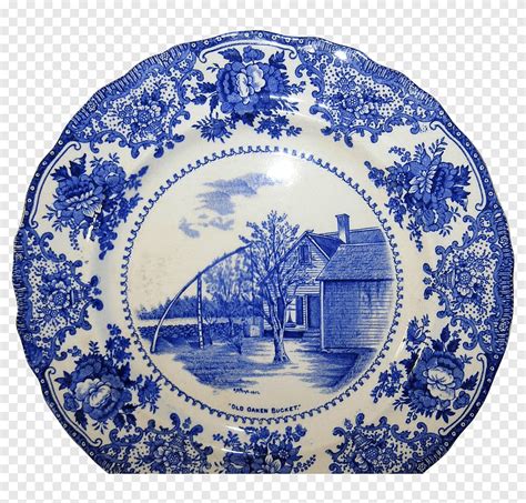 영국 판 파란색과 흰색 도자기 식기 식기 자 푸른 Png Pngegg