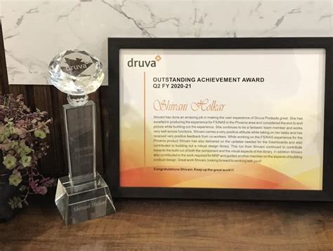 Shivani Holkar On Linkedin Award2020 Recognition Goodtimes