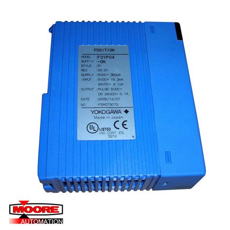 F3YP04 ON YOKOGAWA Position Module
