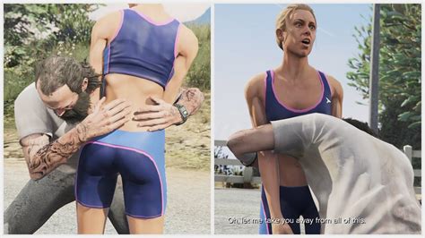 Grand Theft Auto V Michael And Franklin Took On Another Totally Insane Fibs Heist Mission