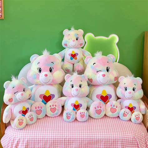 사랑스러운 무지개 곰 인형 봉제 장난감 포옹 곰 인형 발렌타인 데이 크리스마스 생일 선물 집 거실 침실 장식 cm AliExpress