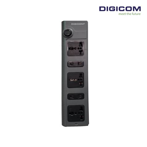 Digicom 5 Port Power Extension Socket Dg M551 In Nepal Sajiloshop
