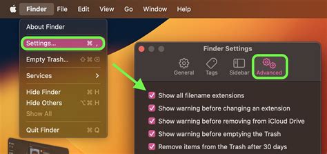 Show Or Hide File Extensions On Mac Iphone And Ipad Macrumors