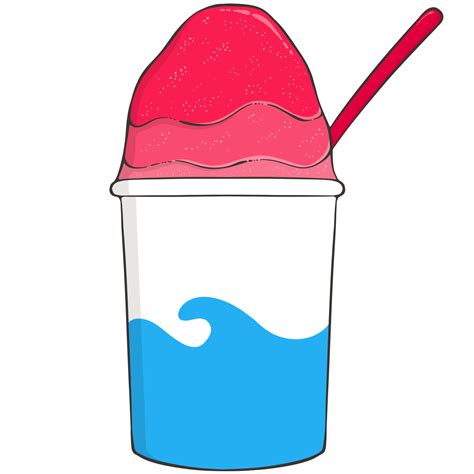 Shaved Ice Illustration Png