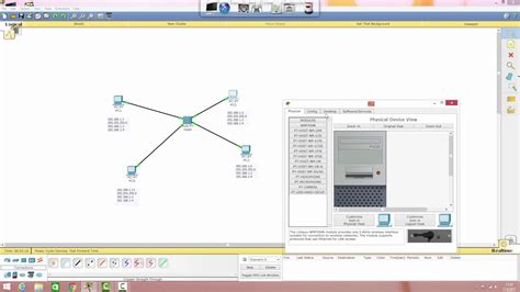 3derscisco Packet Tracer Hub Yapılandırması Youtube