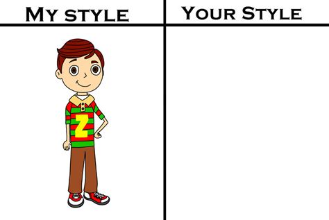 My Style vs. Your Style Zeke Zerweck by ThomasCarr0806 on DeviantArt