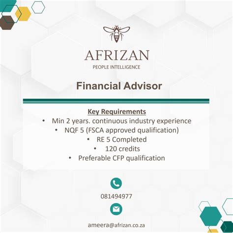 ameera callaghan isp on linkedin financialadvisor financejob