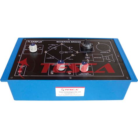Measurement Of Unknown Capacitance By Schering Bridge