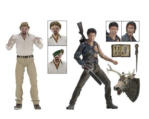 Neca Evil Dead 2 30th Anniversary Boxed Set 7” Scale Action Figu