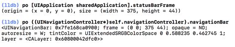 Ios What Is The Top Bar Height Of Iphone X Stack Overflow