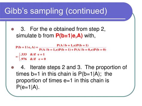 Ppt Bayesian Statistics Mcmc And The Expectation Maximization Algorithm Powerpoint
