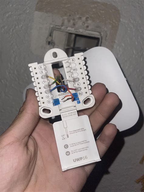 Help With Amazon Smart Thermostat Which Goes Where On These Last 3 Wires Thanks R Hvacadvice