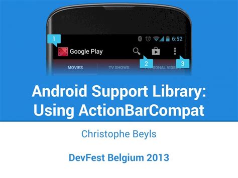 Pdf Android Support Library Using Actionbarcompat Dokumentips