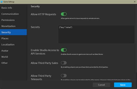 HttpService Secrets In Studio Scripting Support Developer Forum