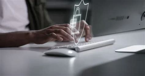Cyber Security Typing Coding Data And H Stock Video Pond